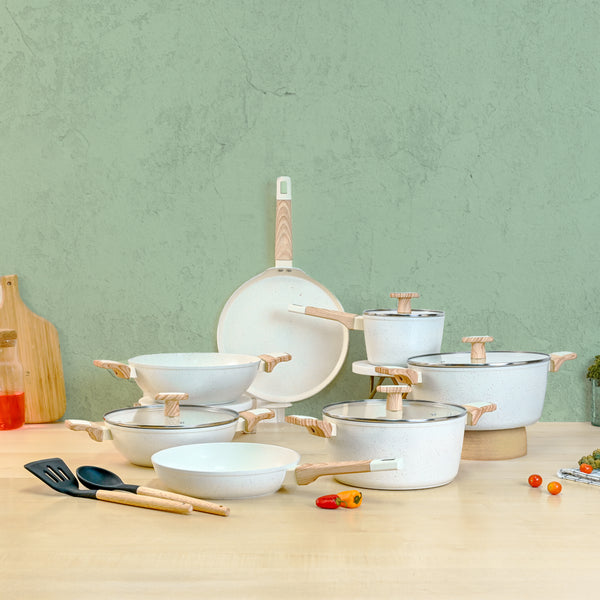 Ceracook Granite Ceramic Cookware Set of 7pcs – Kreme World